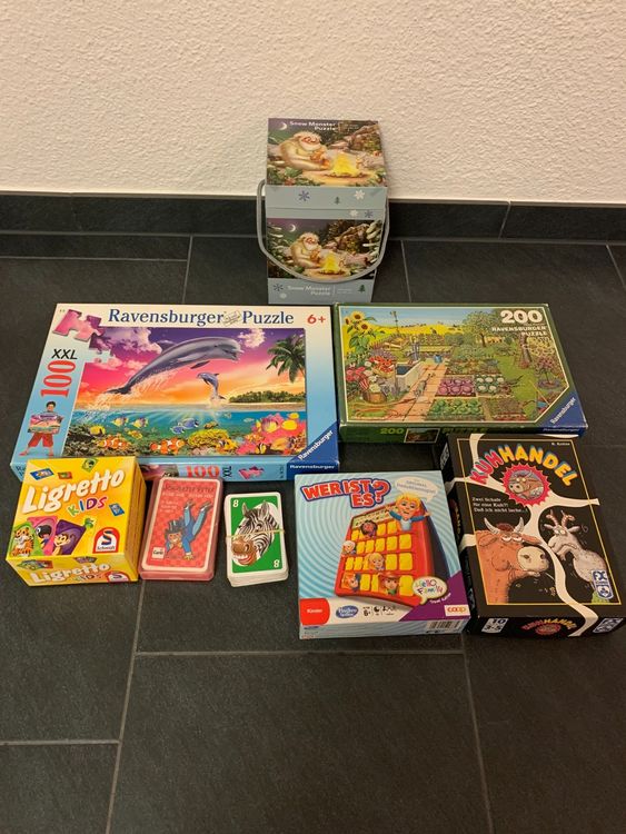 Diverse Puzzles und Spiele für Kinder | Kaufen auf Ricardo