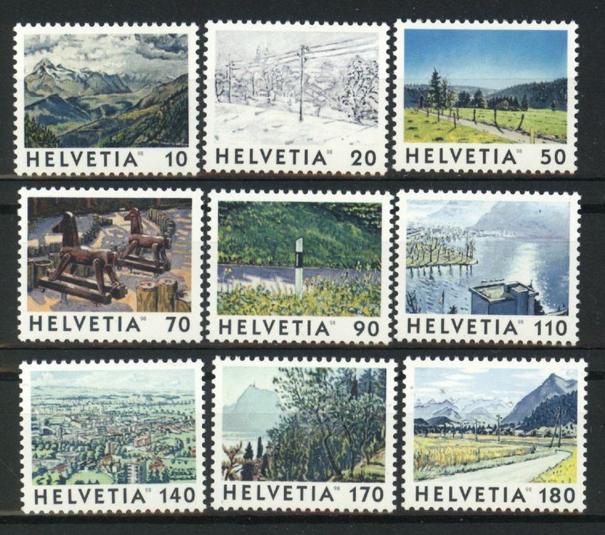 1998, Dauermarken Bilder der Schweiz ** | Kaufen auf Ricardo