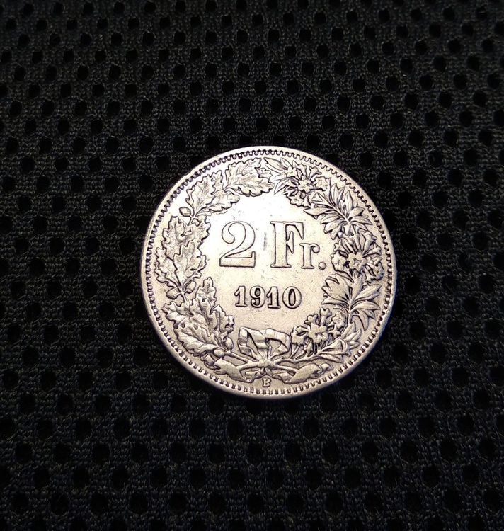 2 Franken 1910 (Gebraucht) in Nyon für CHF 30 – mit Lieferung auf Ricardo kaufen