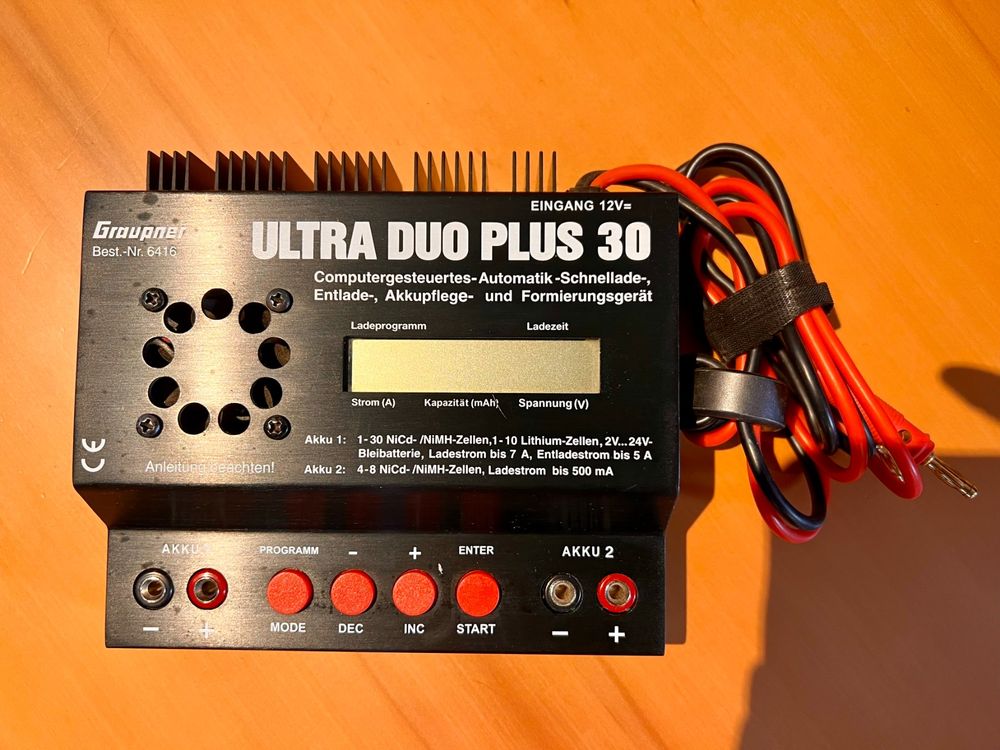 Graupner - ULTRA DUO PLUS 30 Ladegerät inkl. ROBBE-Balancer (Gebraucht ...