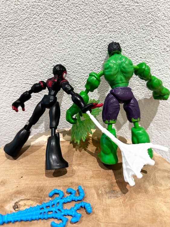 Bend and Flex Hulk spiderman 2019 Hasbro action figur (Gebraucht) in ...