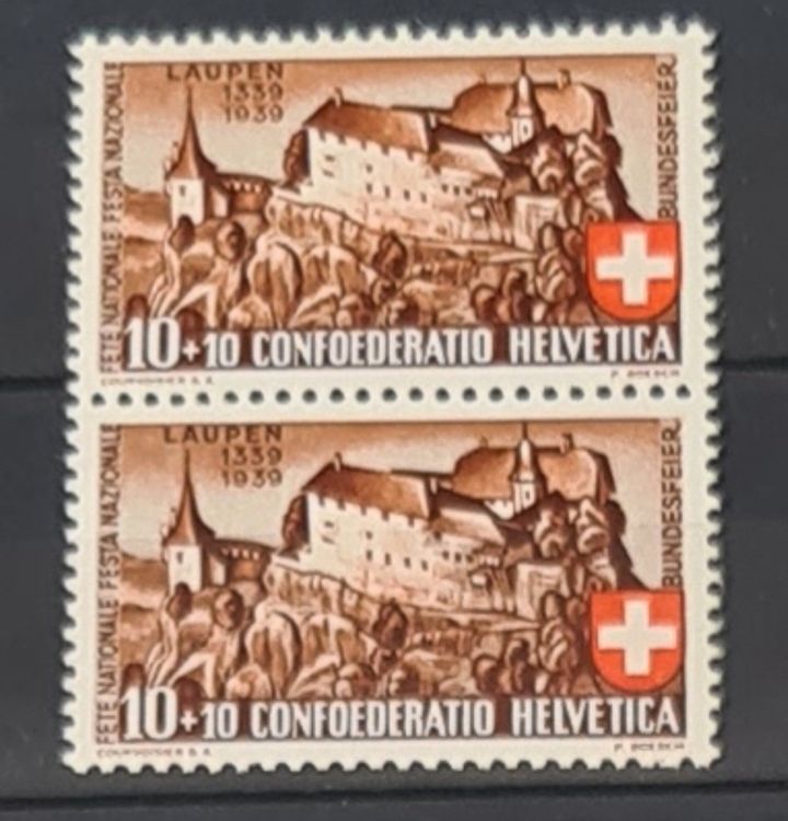 Timbre 1939 Château Laupen fête nationale (Neu (gemäss Beschreibung)) in Noville für CHF 2.5 ...