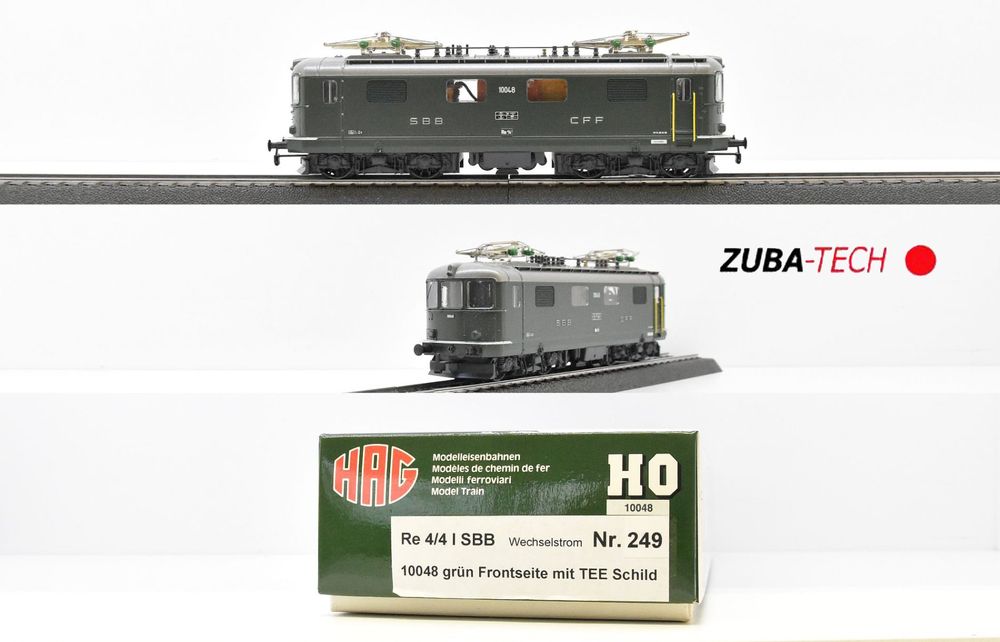 HAG 249 E-Lok Re 4/4 I TEE SBB H0 WS Analog mit OVP | Kaufen auf Ricardo