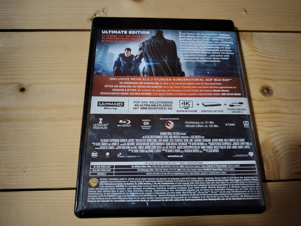 Batman V Super - Dawn Of Justice (Ultimate Edition) (Gebraucht) in ...