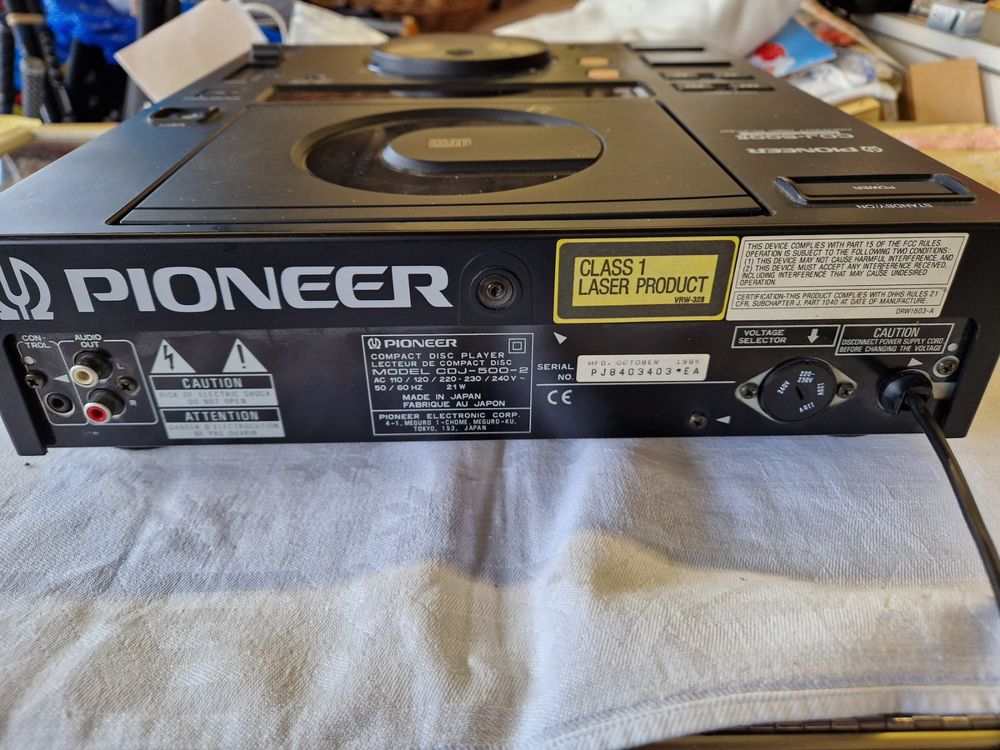 Pioneer Dj Cd Player CDJ 500 II Professional (Gebraucht) in Wädenswil ...