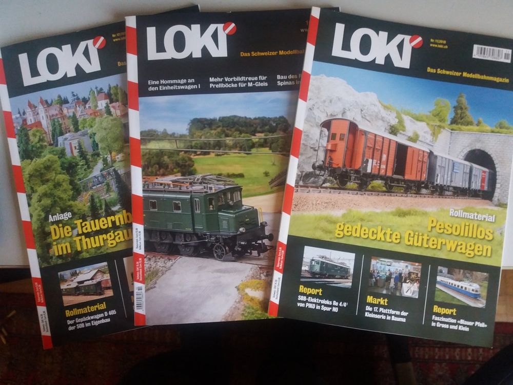 LOKI Modellbahnmagazin (Gebraucht) in St. Gallen für CHF 1 – nur Abholung auf Ricardo kaufen