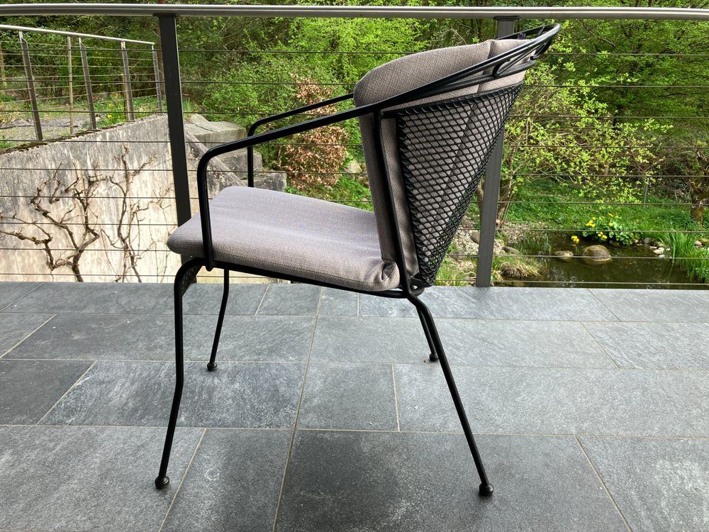 Gartentisch Set mit 6 Stühlen inkl. Polster Hunn Gartenmöbel (Gebraucht ...