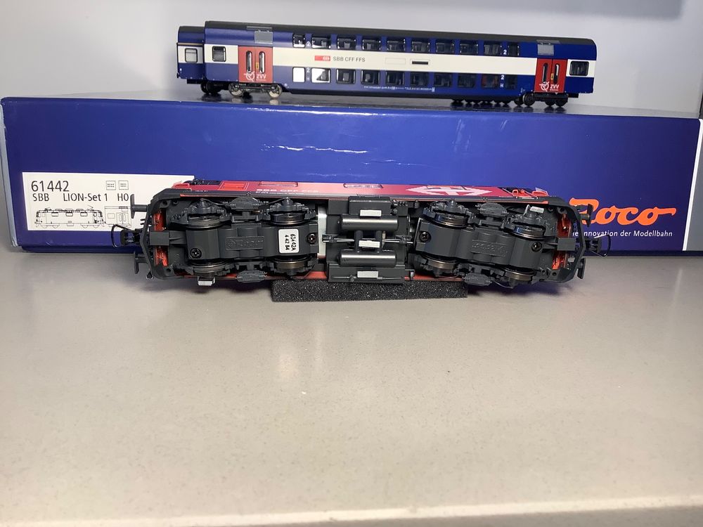 Roco 61442 : SBB Re 420 4-teilig Lion Set-1 (Neu und originalverpackt ...