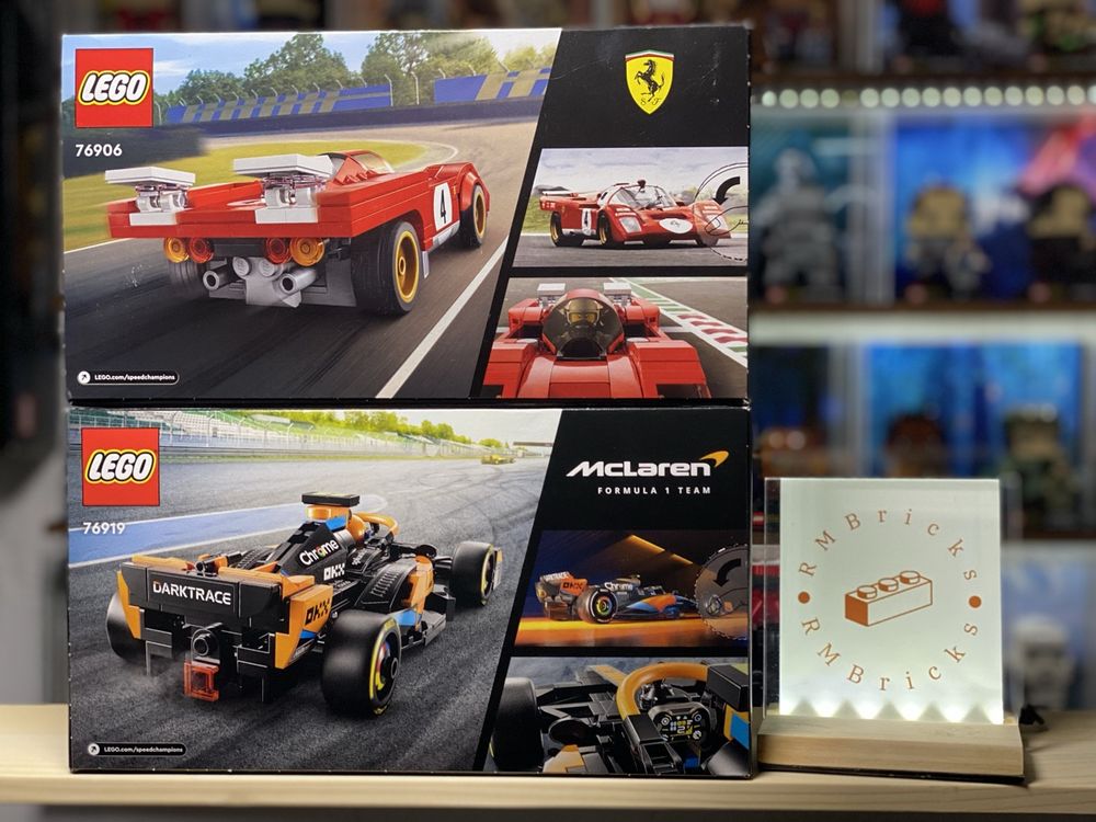 Lego Speed Champions Ferrari 512 & McLaren F1 | 76906 76919 (Neu und ...