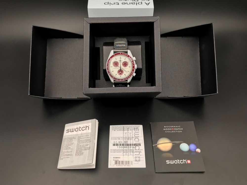 Omega Swatch Mission to Pluto Moonwatch NEU (Neu (gemäss Beschreibung)) in Hagendorn für CHF 399 ...
