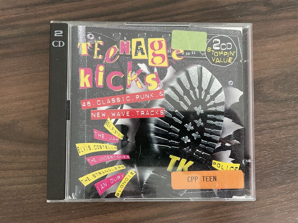 Teenage Kicks CD-Doppelalbum - Punk & New Wave Hits (Gebraucht) in ...