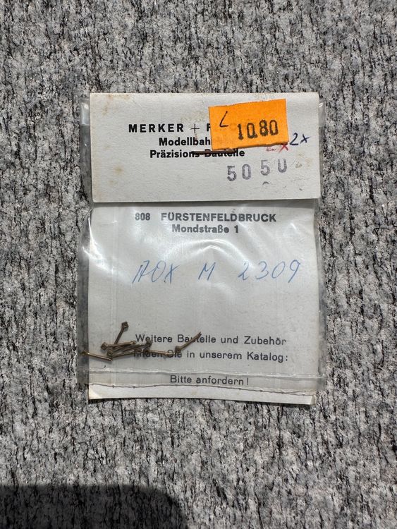 M&F Merker Fischer RARE Ersatzteile Vintage Brass 5050 (Gebraucht) in ...