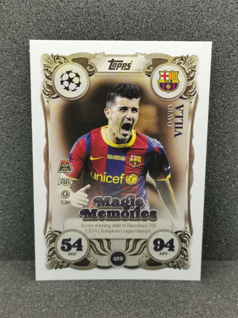 Match attax 2025/26 David Villa Magic Memories (Gebraucht) in ...