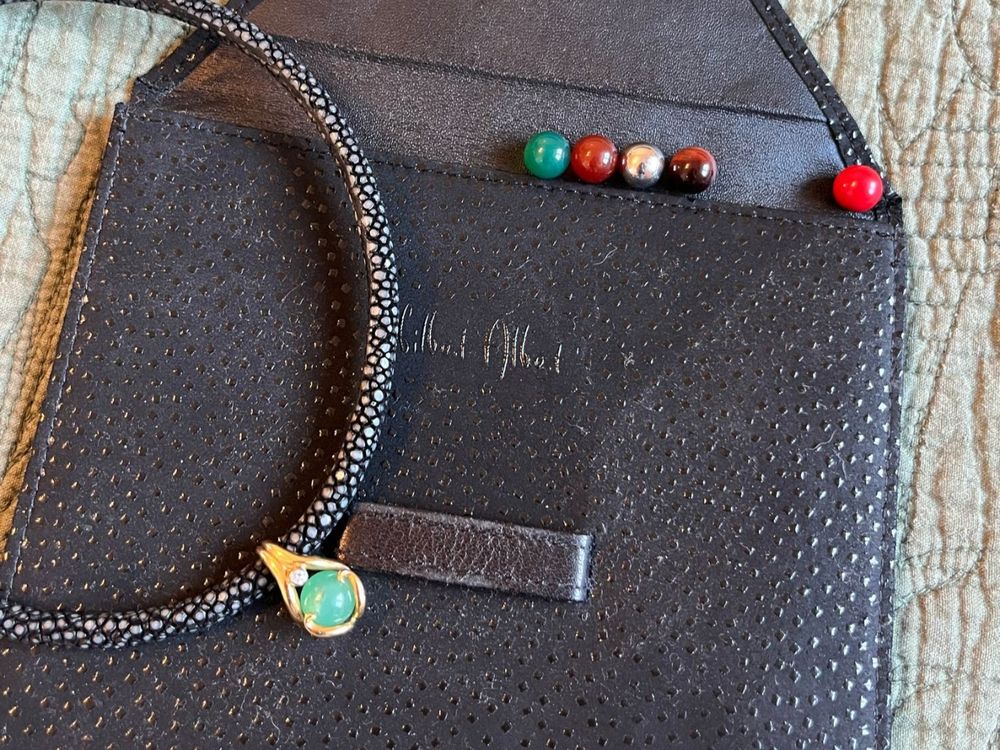 Gilbert Albert Halskette Collier mit Anhänger 18 Karat Gold (Gebraucht ...