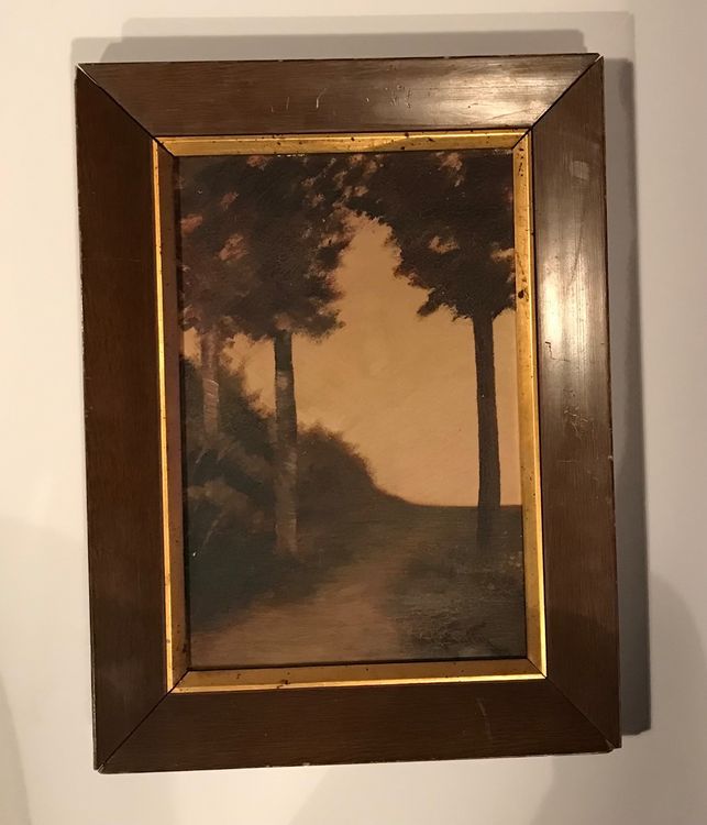 Très ancien tableau 1900 signé | Kaufen auf Ricardo