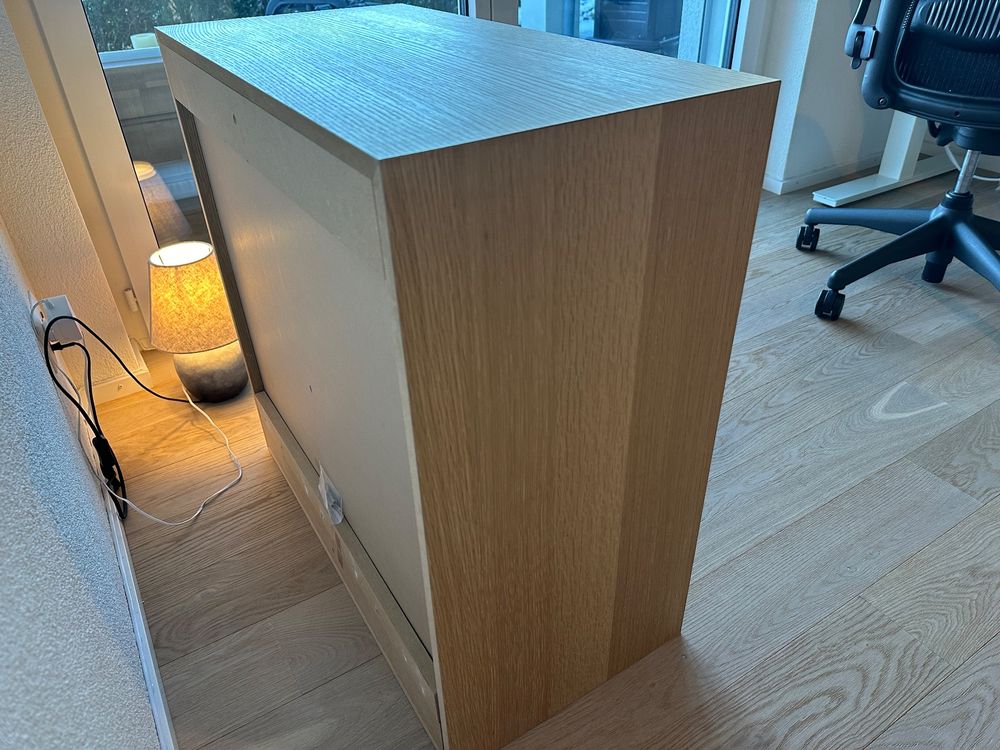 Bolia - Case Shelving module with wooden door (70x70x35cm) | Kaufen auf ...