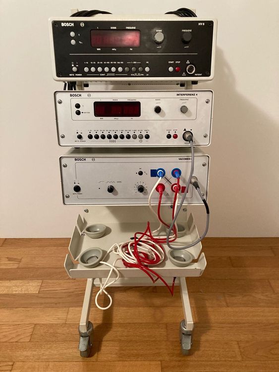 Elektro Therapie Gerät BOSCH HV 5, Interferenz 4, Vacomed 4 (Defekt) in ...