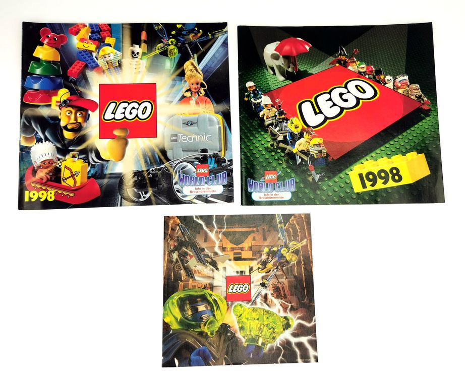 3 neuwertige und seltene Lego Kataloge 1998 (Gebraucht) in Derendingen ...
