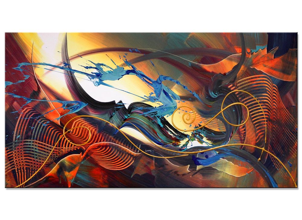 Original von Dieu Gemälde "Swing" Kunst (Neu (gemäss Beschreibung)) in Dresden für CHF 510 – mit ...