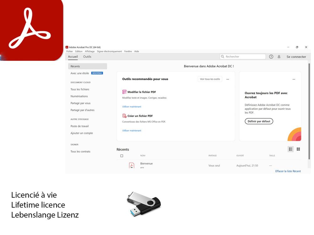 Adobe Acrobat Pro DC 2022( Lifetime) Multilingual | Kaufen auf Ricardo