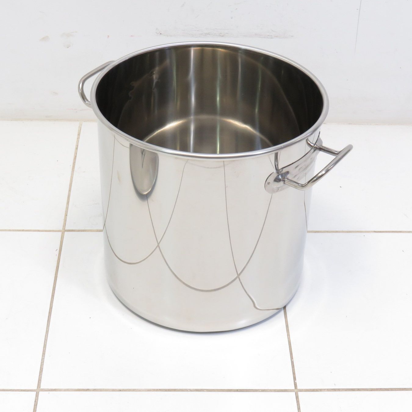 Edelstahl Kochtopf 21 Liter - 30 x 30 cm Topf Gastrotopf (Neu (gemäss ...