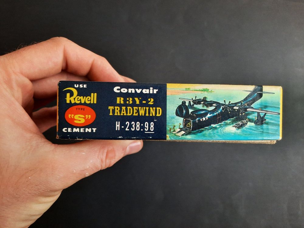 Original Revell Convair R3Y-2 Tradewind Bausatz von 1956 (Gebraucht) in ...