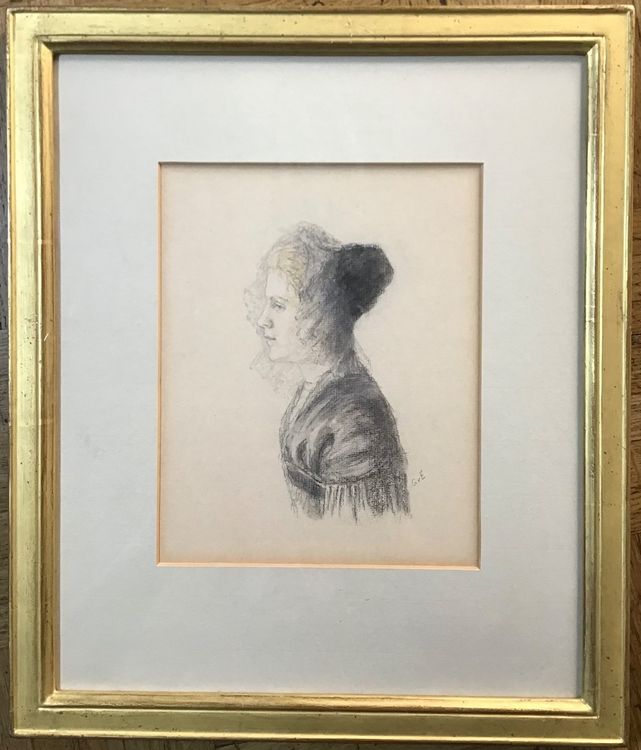 Antike Damen Zeichnung Monogrammiert (Gebraucht) in Root für CHF 30 – mit Lieferung auf Ricardo ...