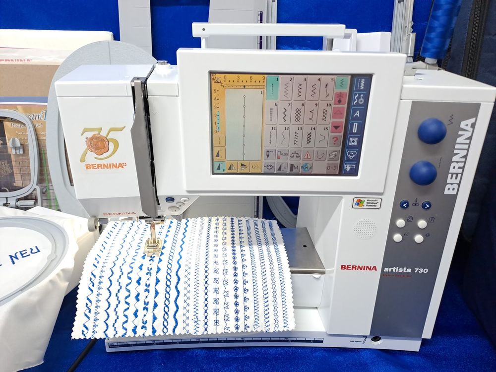 BERNINA ARTISTA 730 MIT STICKMODUL TOP ZUSTAND GARANTIE 3MT (Gebraucht ...