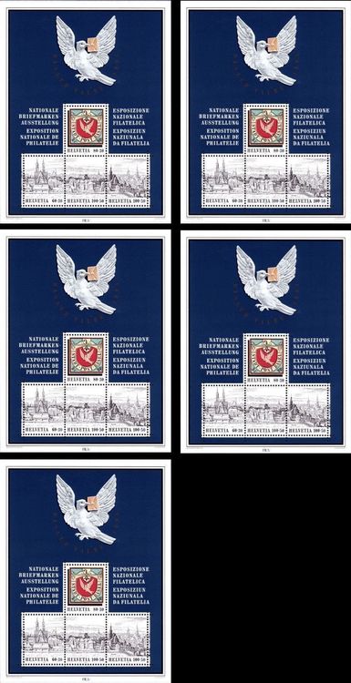5 Blocks NABA Basler Taube** (Neu (gemäss Beschreibung)) in für CHF 20 ...