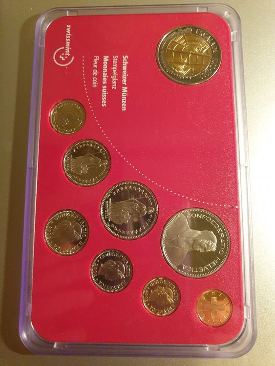 Münzset Schweiz 2002, mit Sondermünze Escalade (Neu (gemäss Beschreibung)) in Würenlos für CHF ...