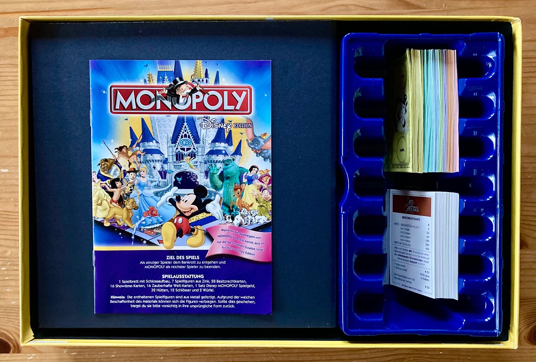 Rarität: Monopoly Disney 3D-Edition (NEU, Parker, 2005) (Neu (gemäss ...