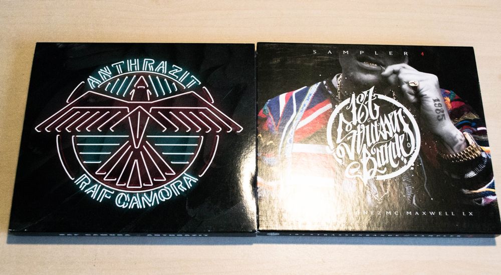 187 Strassenbande - Sampler 4 + RAF Camora - Anthrazit (CD) (Neu ...
