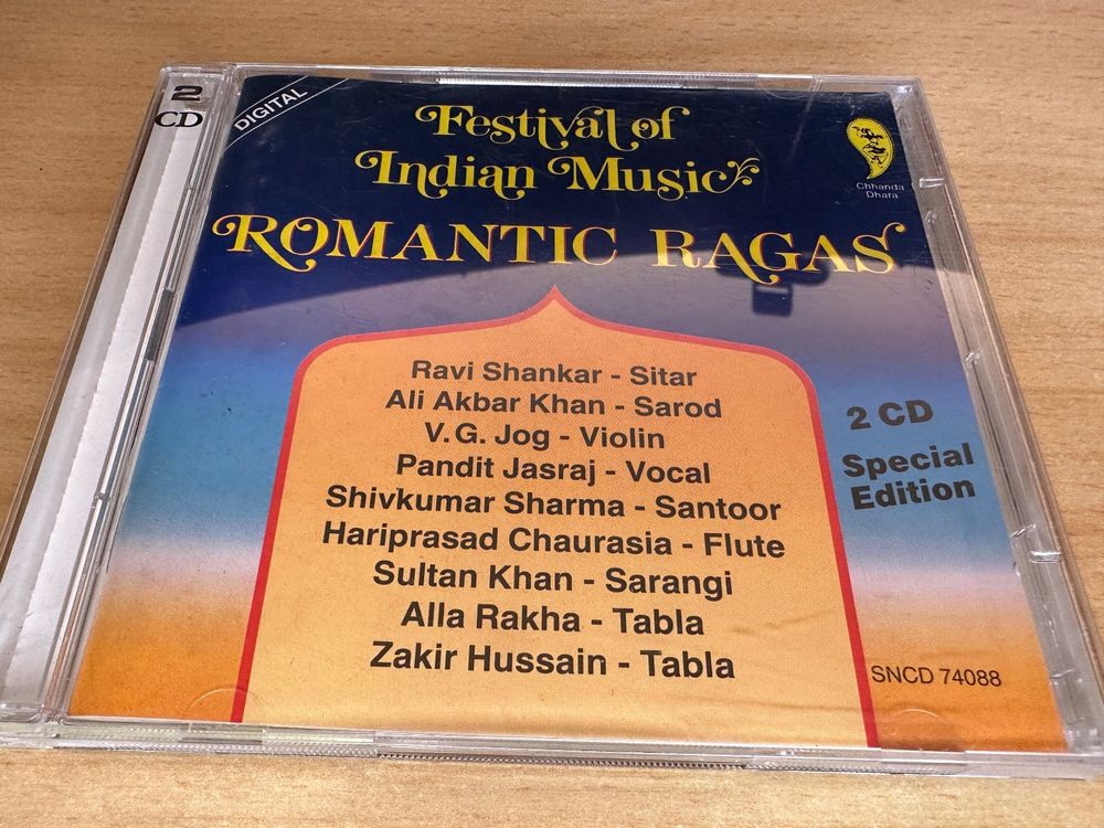 Various – Festival Of Indian Music · Romantic Ragas Va- 2 CD (Gebraucht) in Rikon im Tösstal für ...