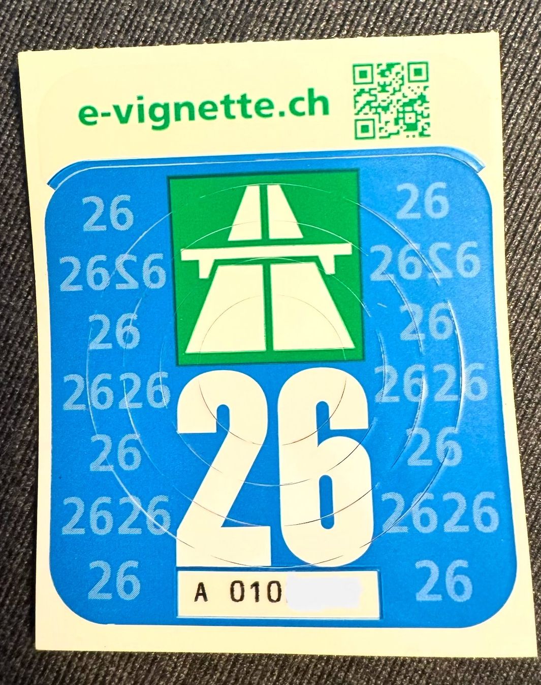 Autovignette 2026 (Neu und originalverpackt) in Kloten für CHF 34 – mit ...