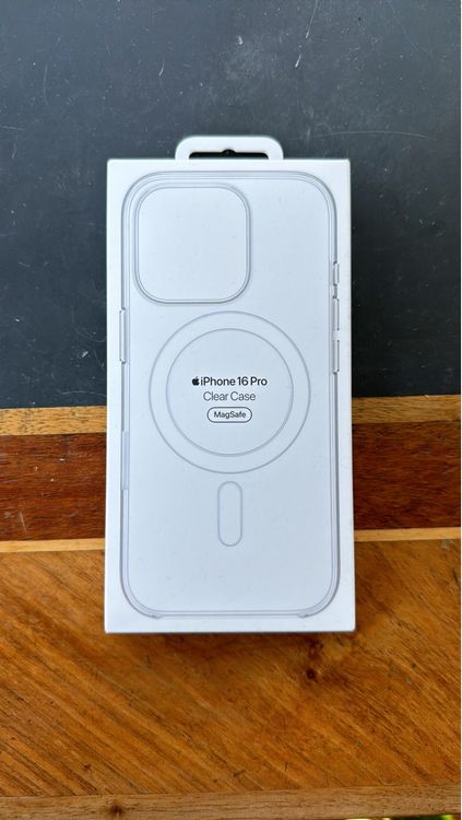 Original Apple iPhone 16 Pro Hülle Clear Case MagSafe (Neu und originalverpackt) in Bottmingen ...