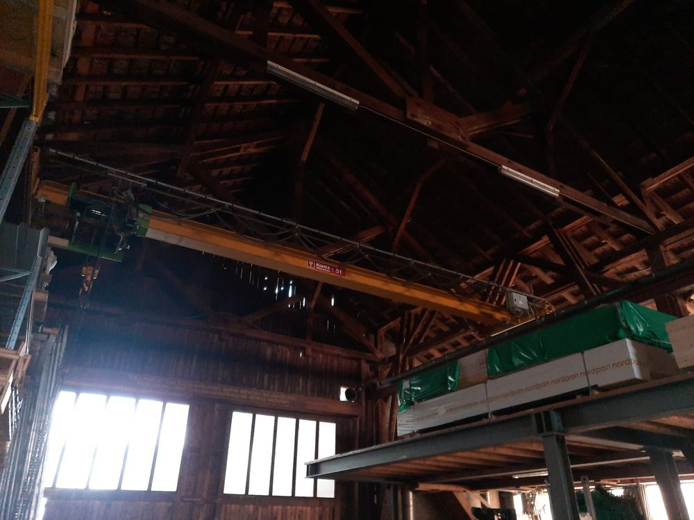 Hallenkran Kunz 9440mm 5T (Gebraucht) in Goldingen für CHF 1500 – nur ...