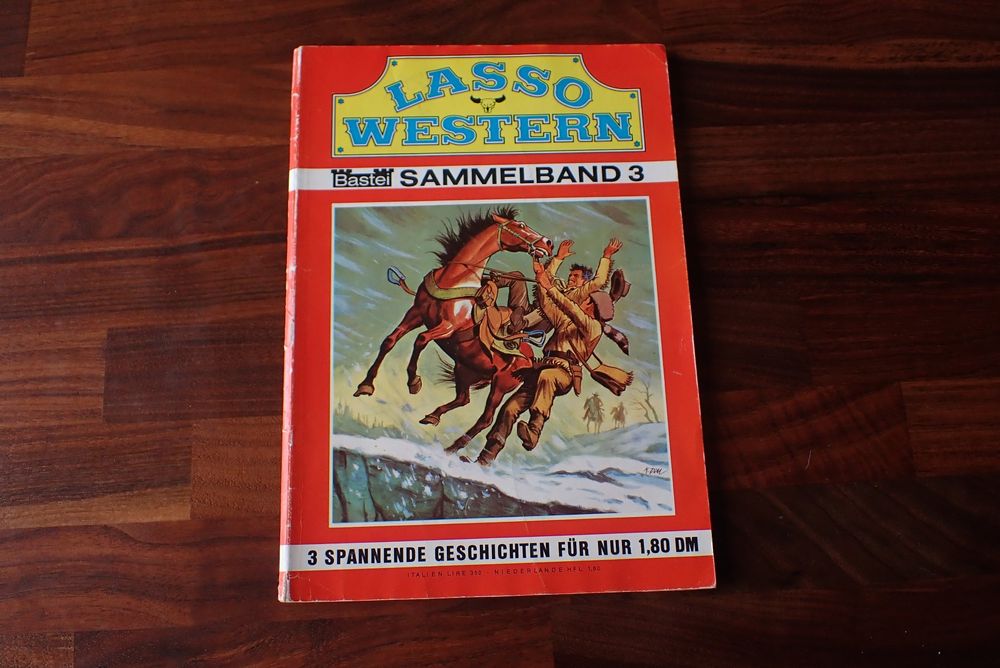 altes LASSO Comic Sammelband Nr. 3 BASTEI mit Nr. 7, 8 und 9 | Kaufen ...