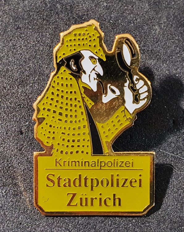 Y205 - Pin Stadtpolizei Zürich / Kriminalpolizei - 412/500 (Gebraucht) in Reinach BL für CHF 2 ...