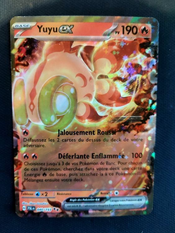 Carte Pokemon Yuyu Ex Evolutions à Paldea Français Fr rare (Gebraucht ...