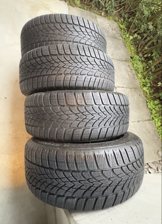 225 55 r17 Winter 4-X Stuck Jahre 2019 DUNLOP (8.mm) (Gebraucht) in ...