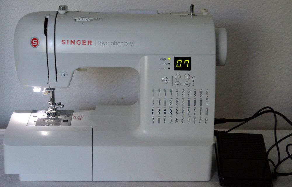 Nähmaschine Singer Symphonie VI machine à coudre | Kaufen auf Ricardo