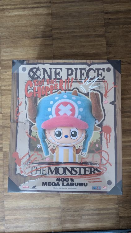 Pop Mart Labubu x One Piece Tony Tony Chopper 400% (Neu und ...