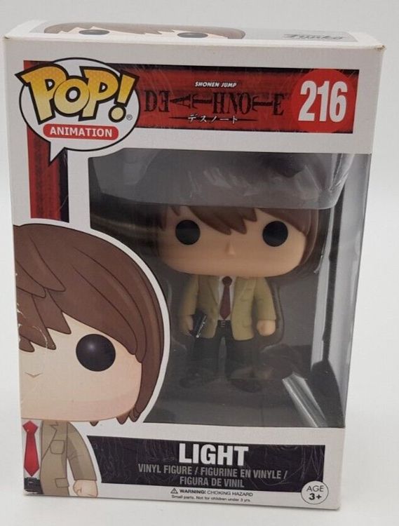 Funko Anime POP Vinyle-Death Note-Light, #216 (Gebraucht) in St-Sulpice ...