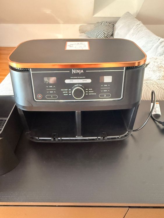 Ninja Foodi Max Dual Zone Heissluftfritteuse Af400eu 9 5 L