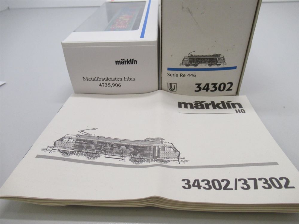 Märklin 34302 SBB Re 4/4 IV + Wagen AC (Gebraucht) in Basel für CHF 100 ...
