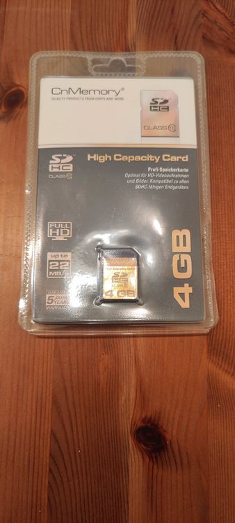 4GB Memory Karte | Kaufen auf Ricardo