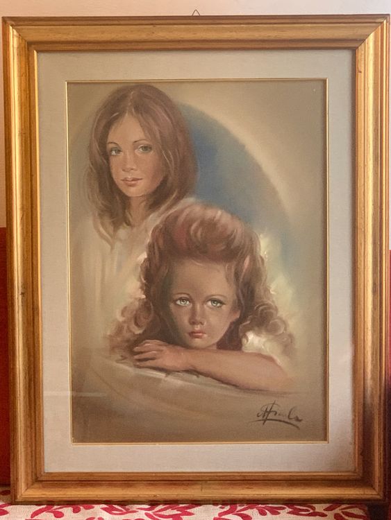 Huile 1970 - Michele Cicala - Femmes - Cotation 1000 CHF (Gebraucht) in ...