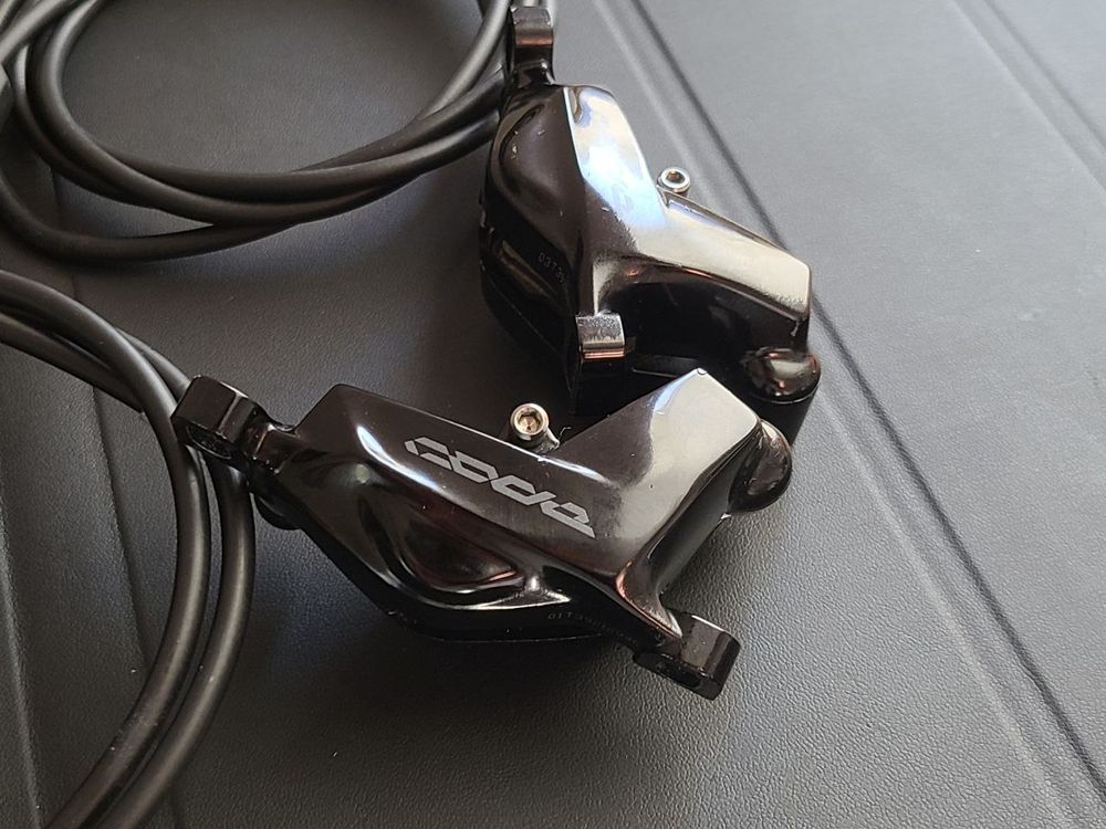 Sram Code Stealth Silver 4 Kolben Bremse Vorder und Hinten (Gebraucht ...