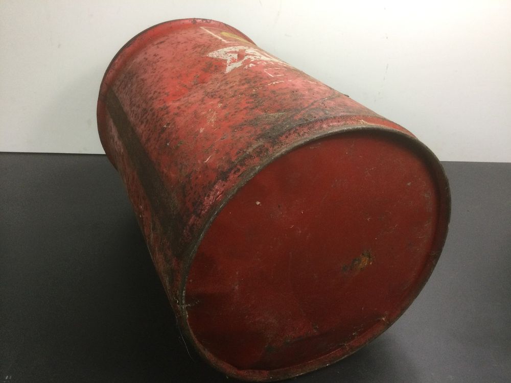 Antike grosse Shell x-100 Ölkanne Fass | Kaufen auf Ricardo