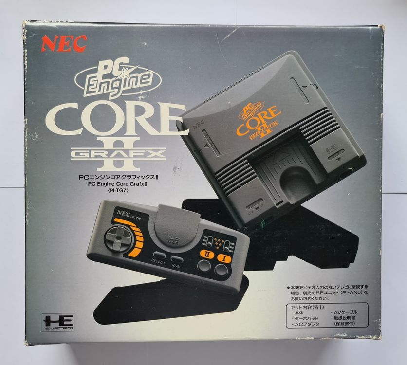 Konsole PC Engine Core Grafx II (Coregrafx 2) CIB JPN 👉RAR! | Kaufen ...